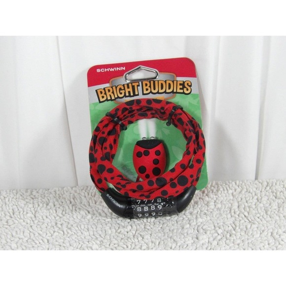 Schwinn | Other | Schwinn Sw79245 Red Bike Lock With Light Bright ...